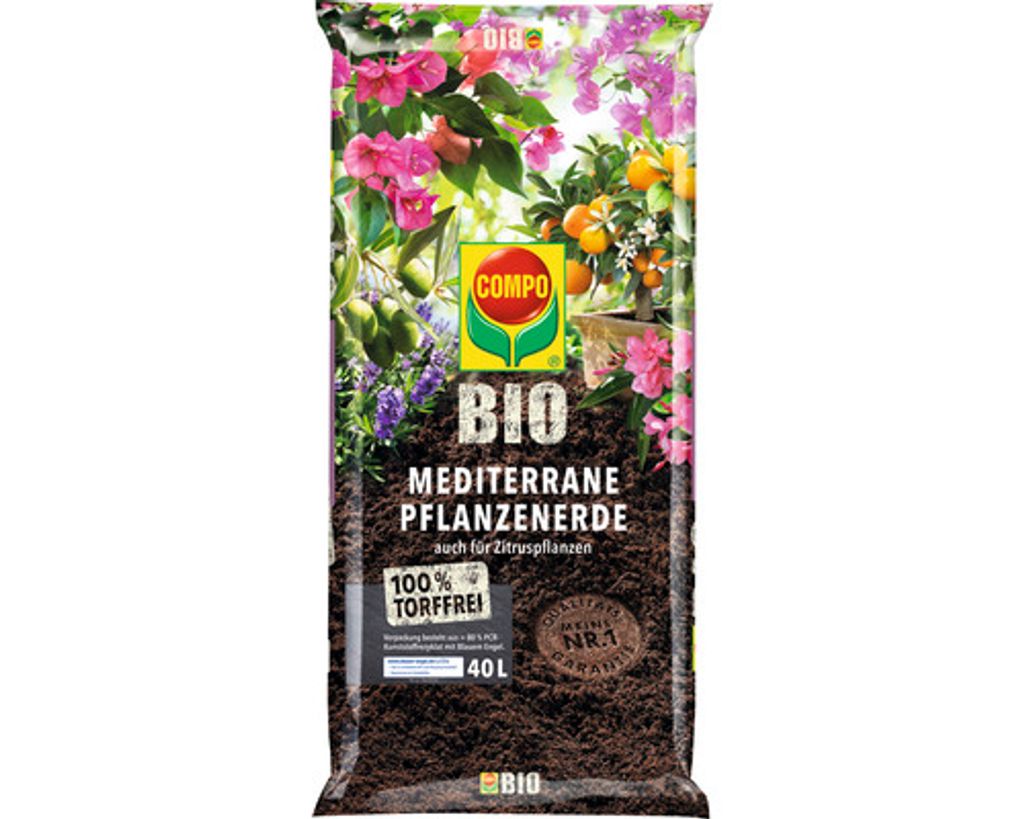Mediterrane Pflanzenerde Compotorffrei 40 L | Kaufland.de