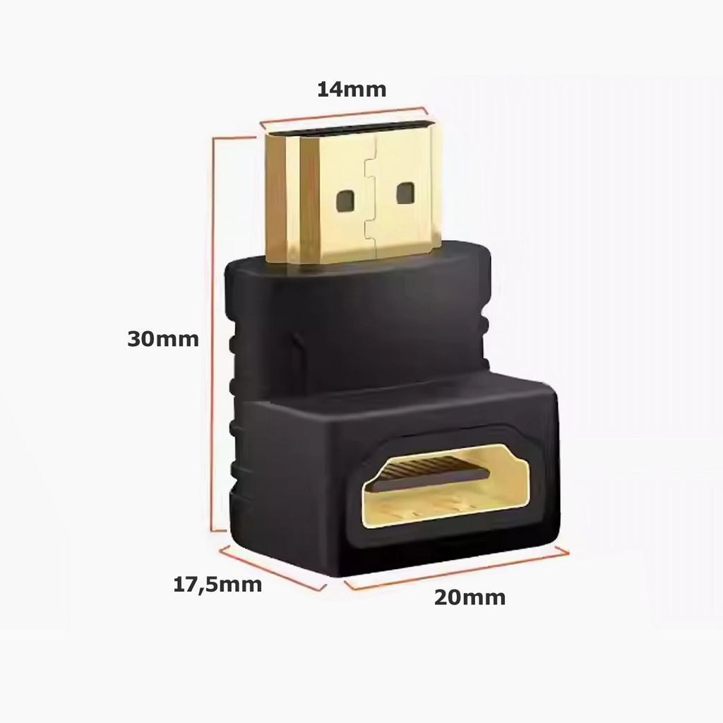 M23 HDMI Adapter Stecker auf Buchse Adapter | Kaufland.de