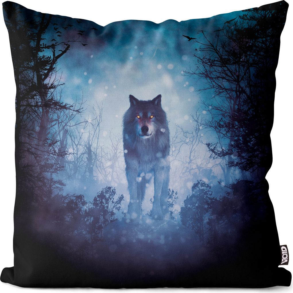 VOID Wolf Mond Fantasy Tier Kissenbezug | Kaufland.de