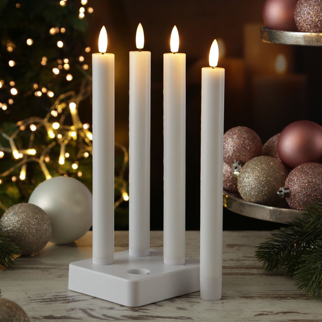 LED Stabkerzen LISA - Echtwachs - mit | Kaufland.de