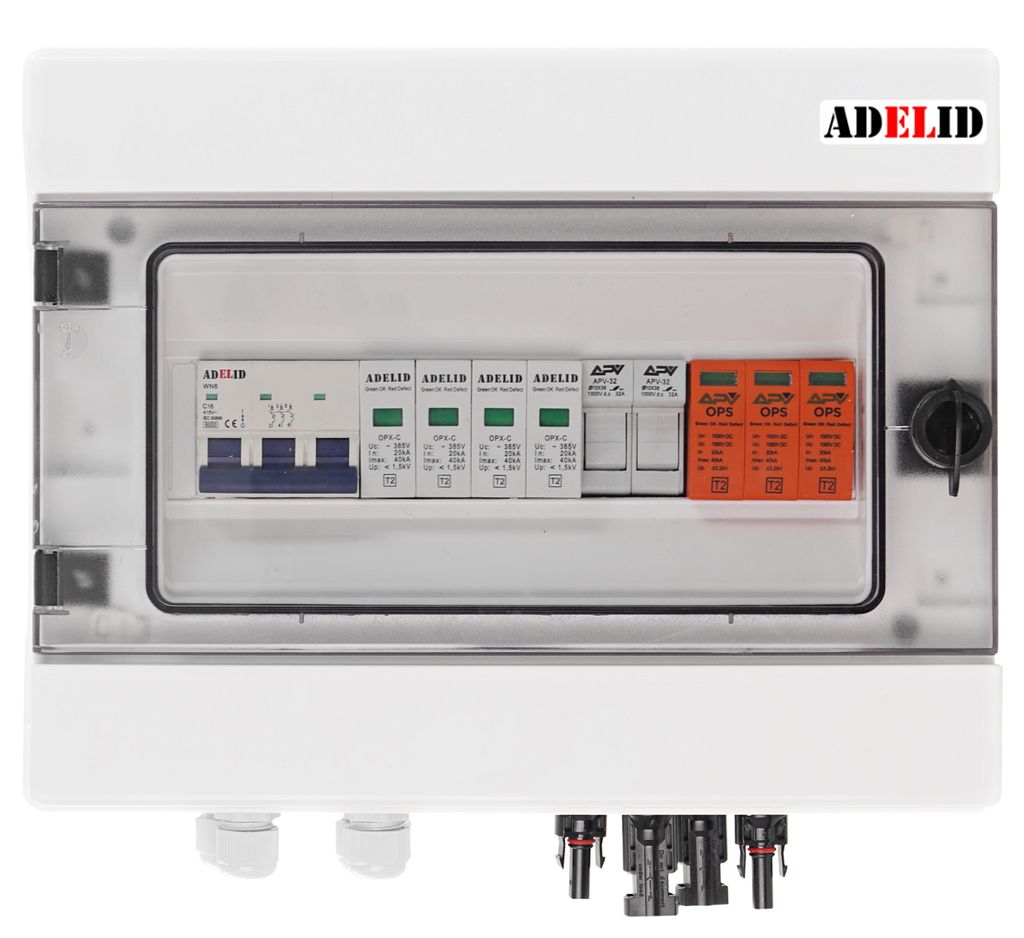 Solar Anschlusskasten 2-Strings AC DC 1000V | Kaufland.de