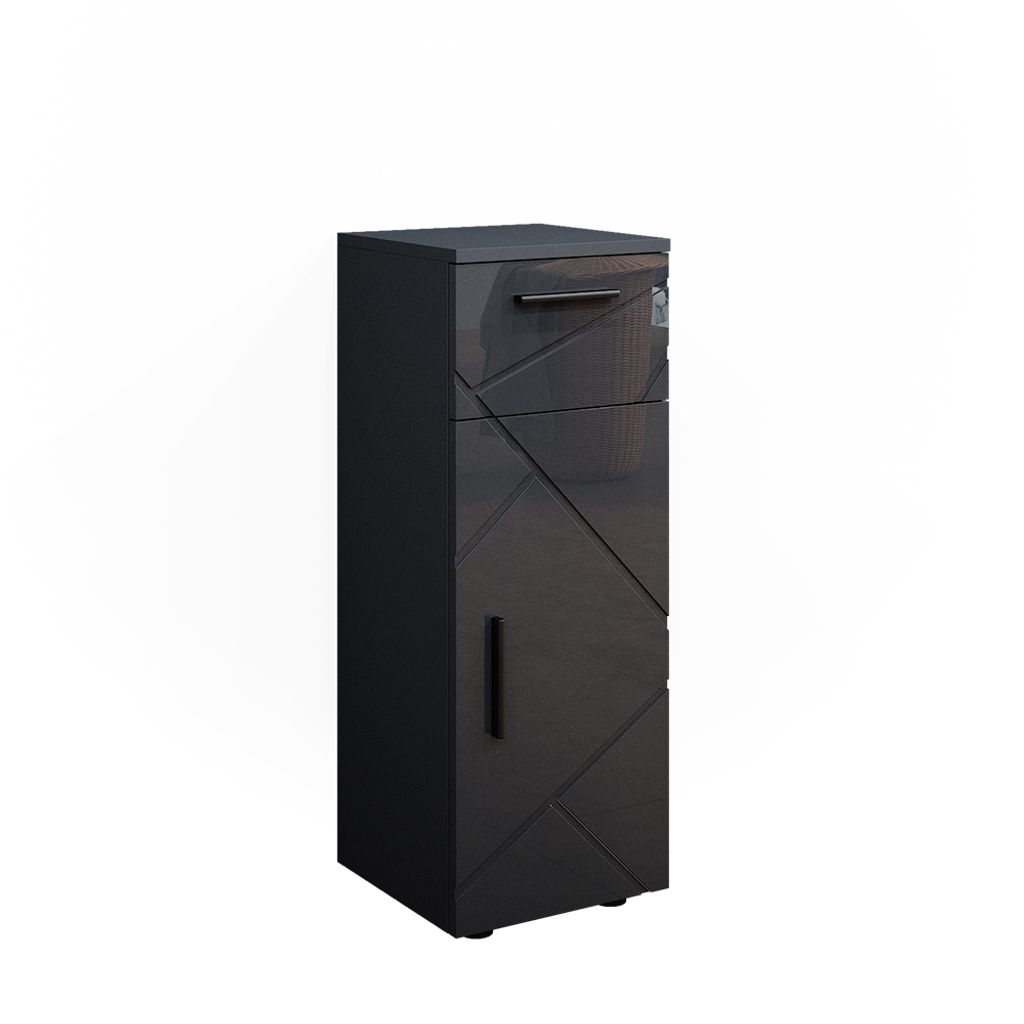 Vicco Midischrank Irma, 30 x 81 cm, Anthrazit | Kaufland.de