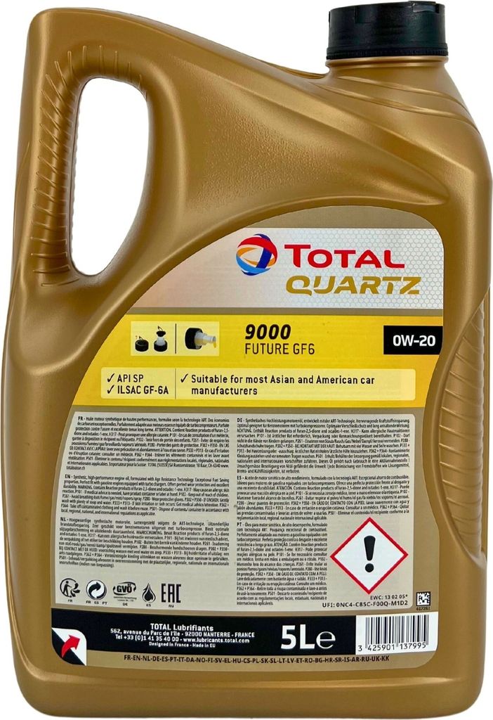 Total Quartz 9000 Future GF6 0W-20 5 Liter | Kaufland.de
