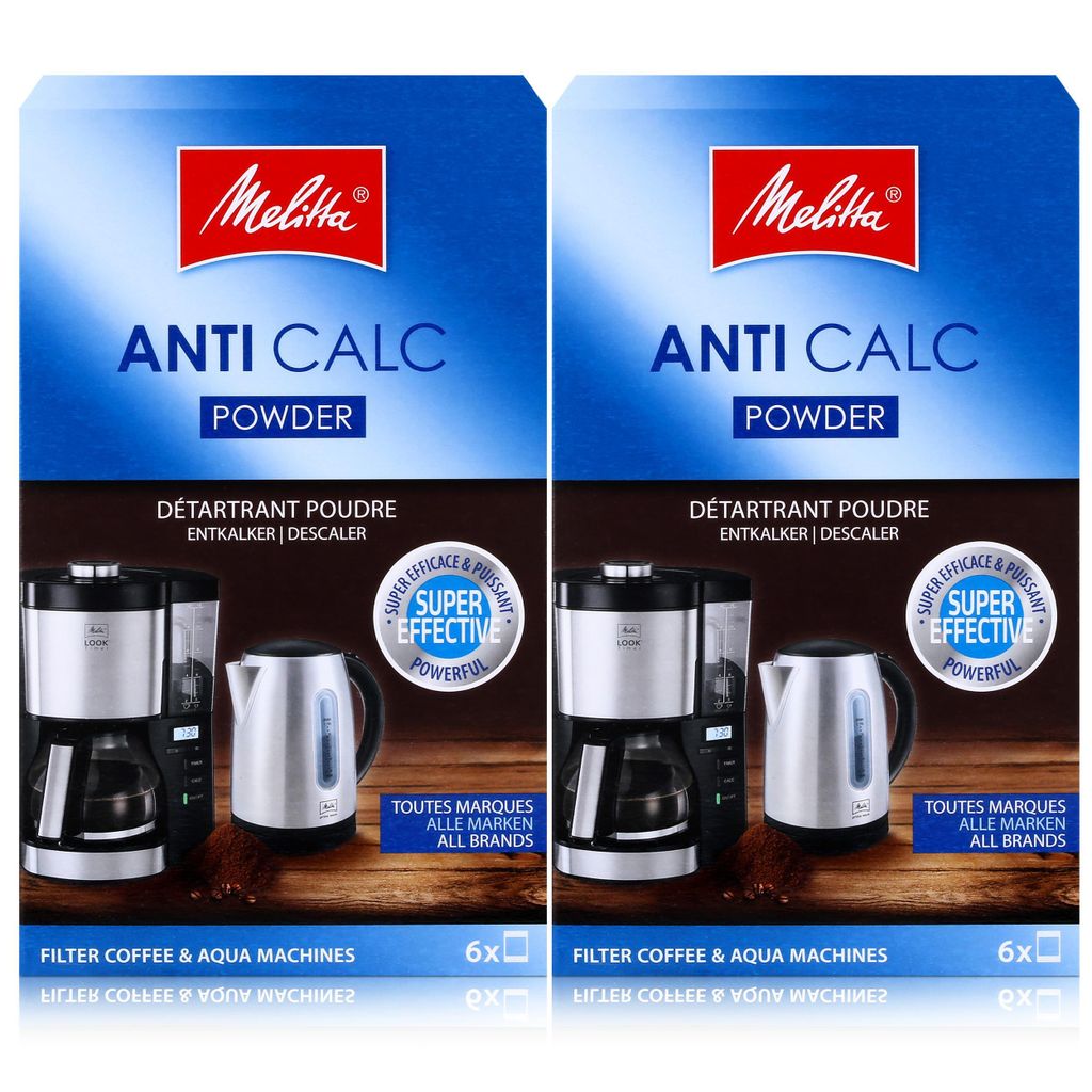 Melitta Anti Calc Filter Cafe Machines Entkalker für