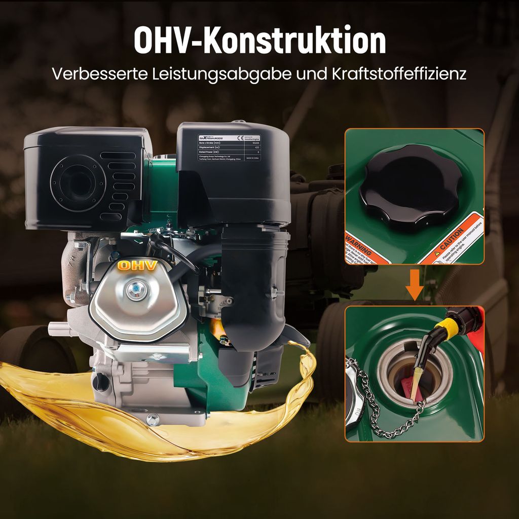 benzínový motor s objemom 420 cm3 a výkonom | Kaufland.sk