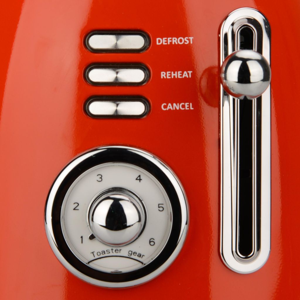 Zilan 60s Retro 2 Slice Double Slot Toaster | | Kaufland.cz