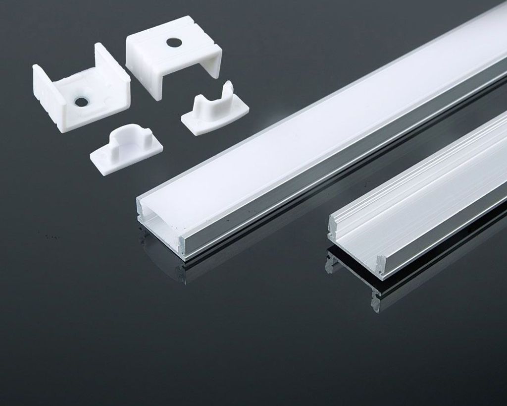 2m Aluprofile Alu Schiene Leiste Profil LED | Kaufland.de