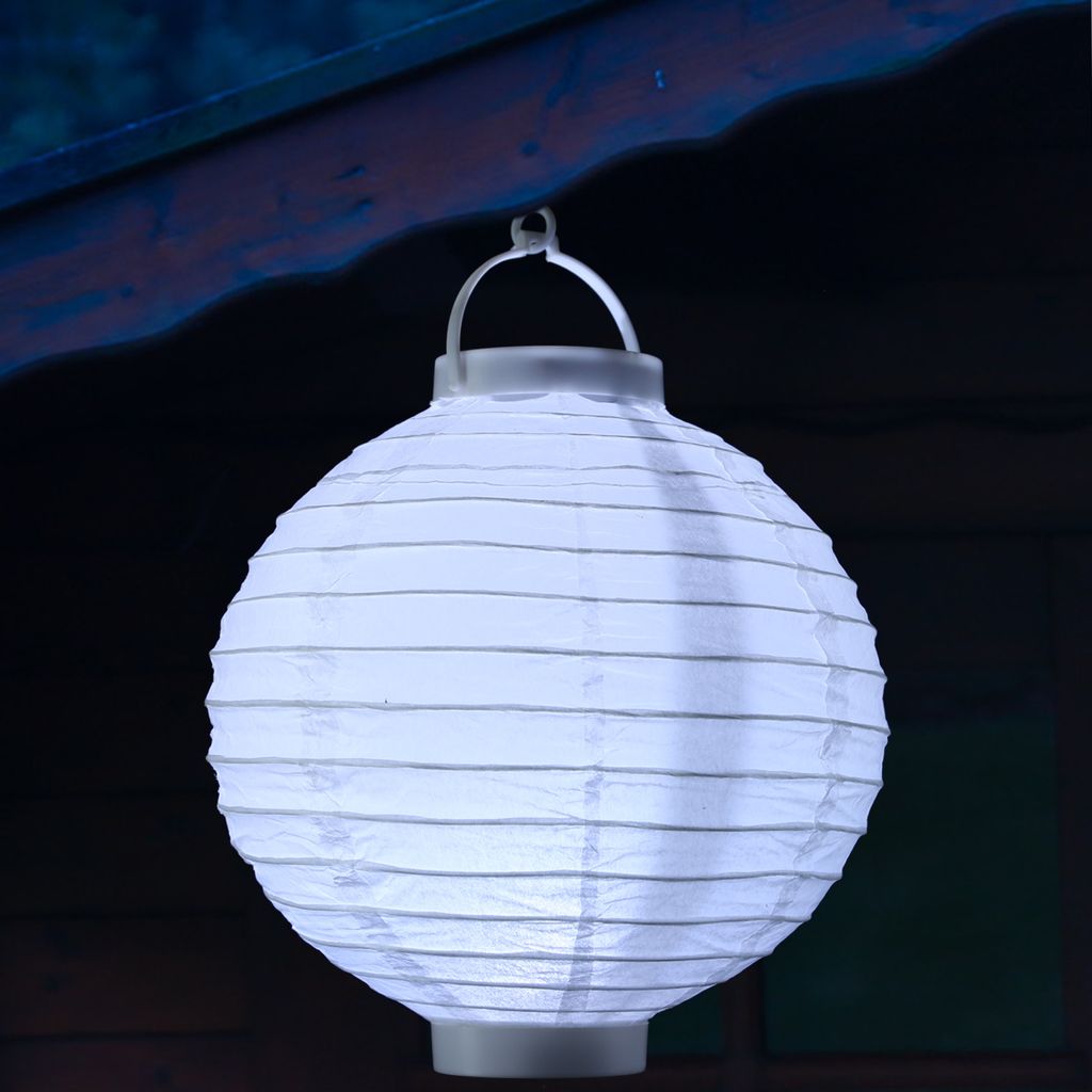 LED Lampion - kaltweiße LED - D: 30cm - | Kaufland.de