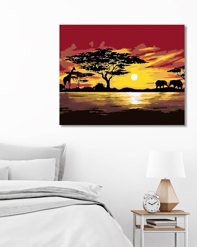 Zuty - Diamantové malování - AFRIKA ŽIRAFA A | Kaufland.cz