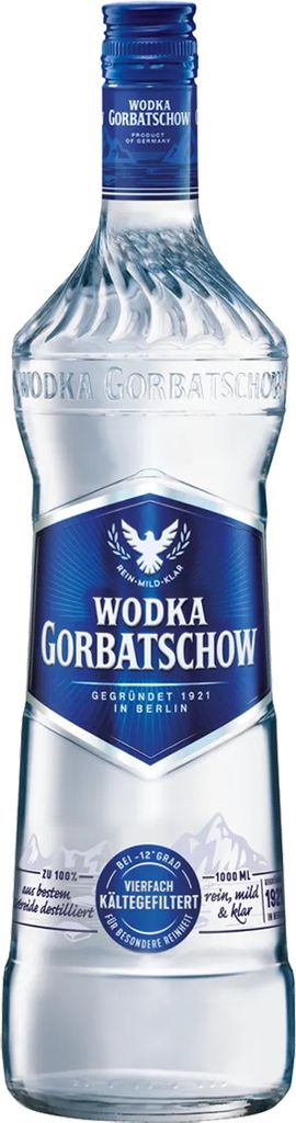 Gorbatschow vodka 37,5 % 1000ml Vodka