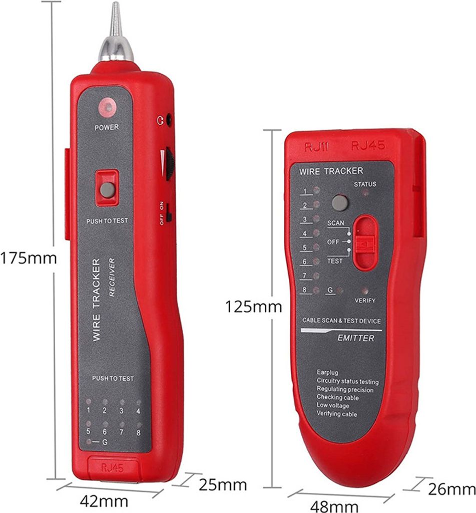JW-360 Netzwerk Kabeltester, Leitungstester | Kaufland.de