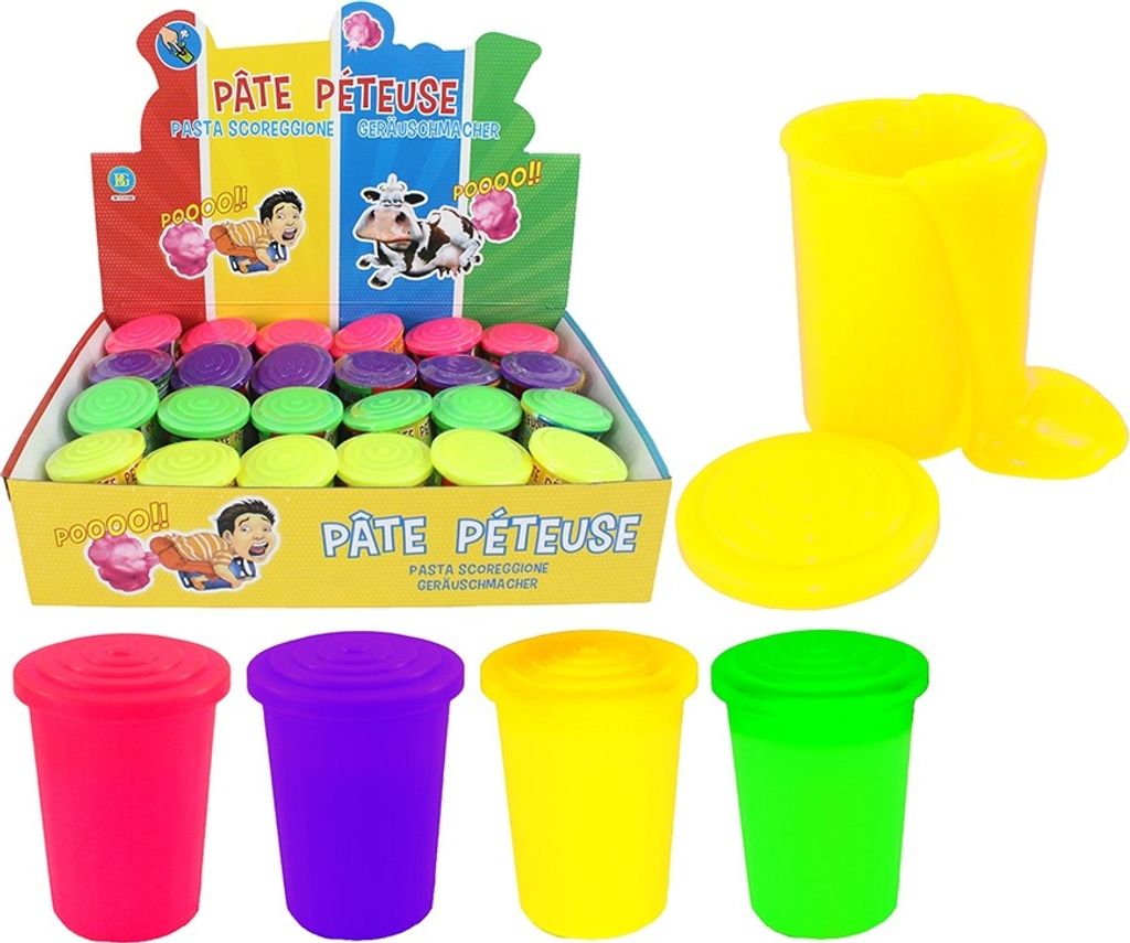 1 x Knete-Pupsknete Noise Putty- ca. 7,5x5,5cm, ca. 75g