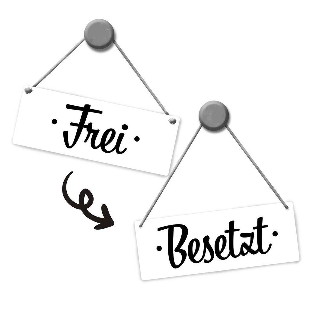 Toilette ist besetzt bzw. frei Wendeschild | Kaufland.de