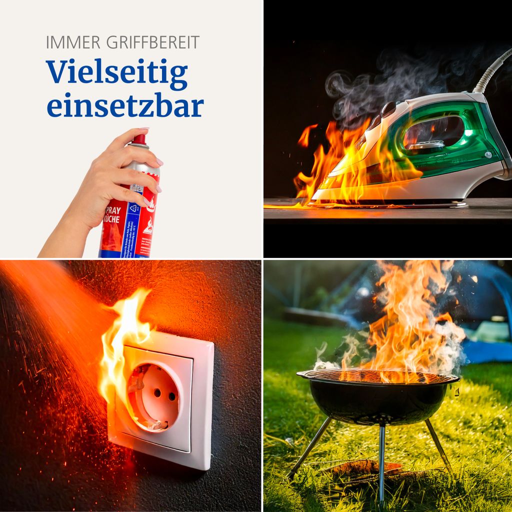 Hekatron Feuerlöschspray – 600ml Schaumspray | Kaufland.de