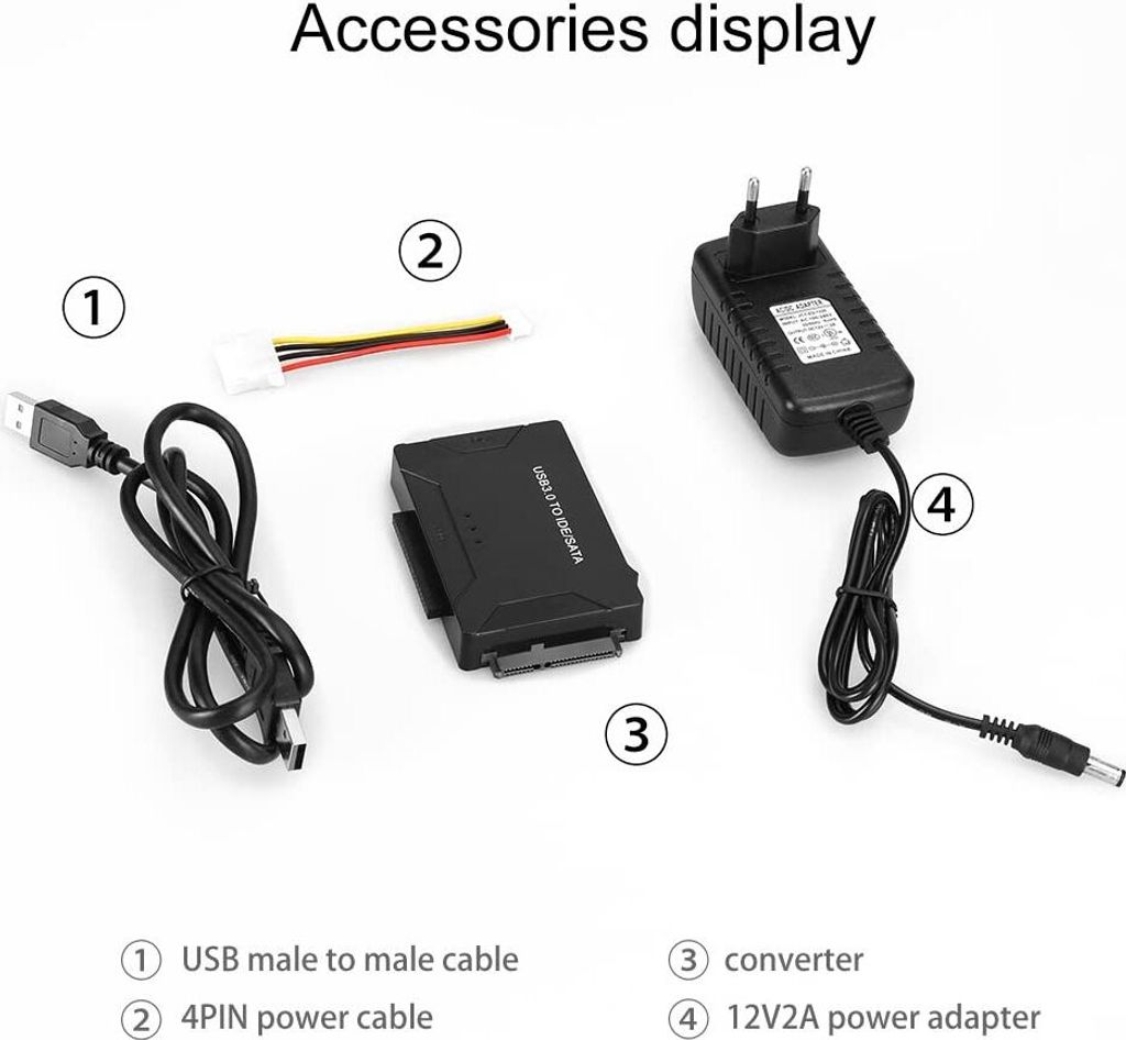 USB 3.0 zu Sata und IDE Adapter, USB SATA | Kaufland.de