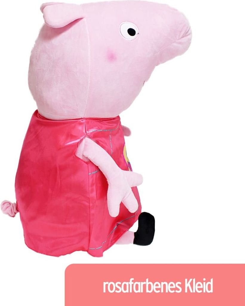 Elegantes Peppa Wutz Kuscheltier Xxl Bild