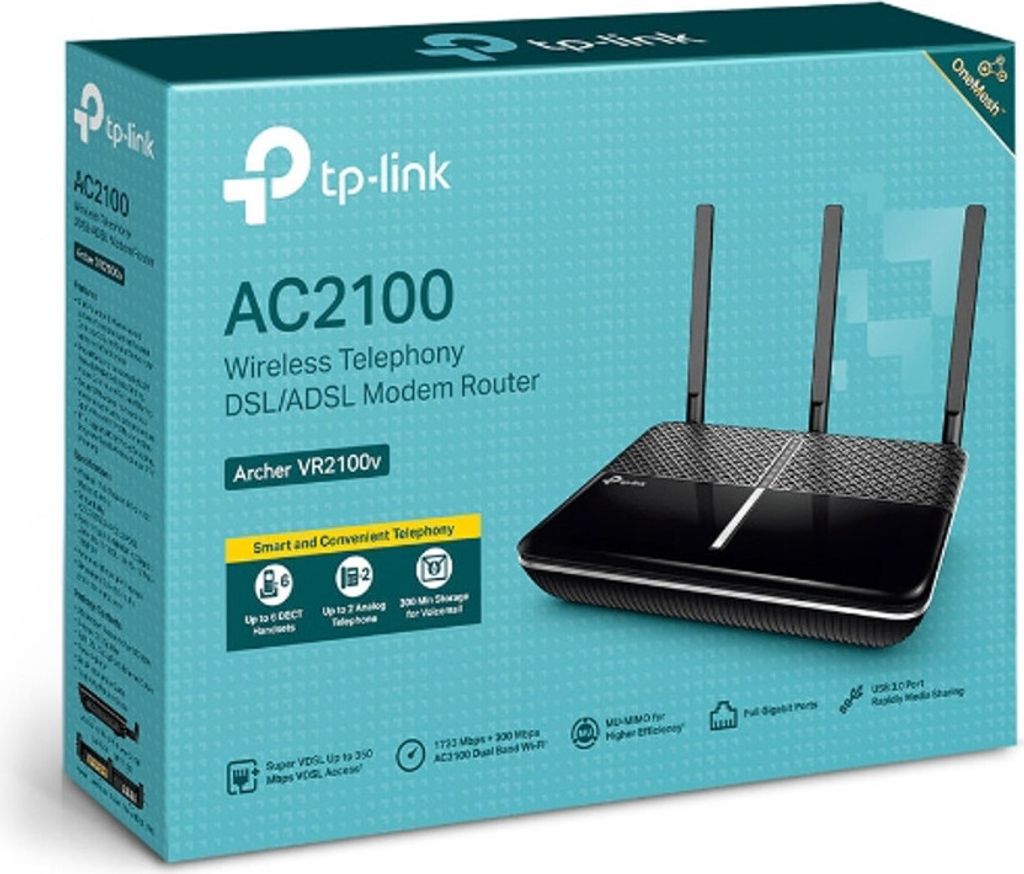 TP-Link Archer VR2100v(DE) AC2100 Dualband | Kaufland.de