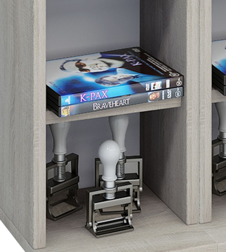 Drevený stojan na CD DVD Regálový stojan | Kaufland.sk