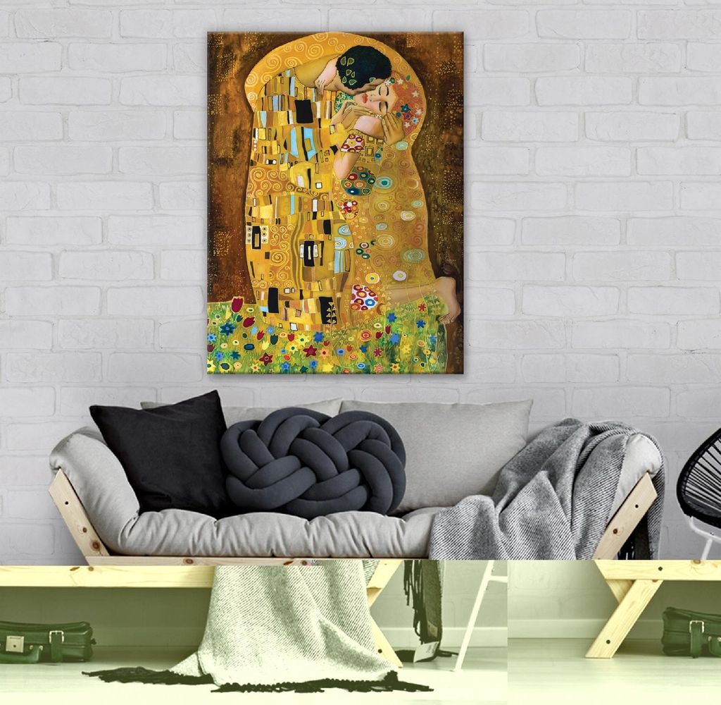 Leinwandbild Gustav Klimt 120x80 cm XXL | Kaufland.de