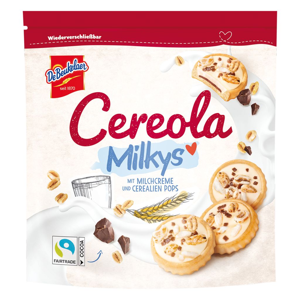 De Beukelaer Cereola Milkys Kekse