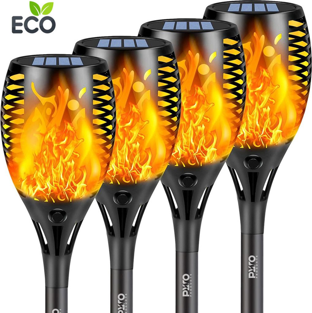 PyroProducts 4 Stück Solar Fackel | Kaufland.de