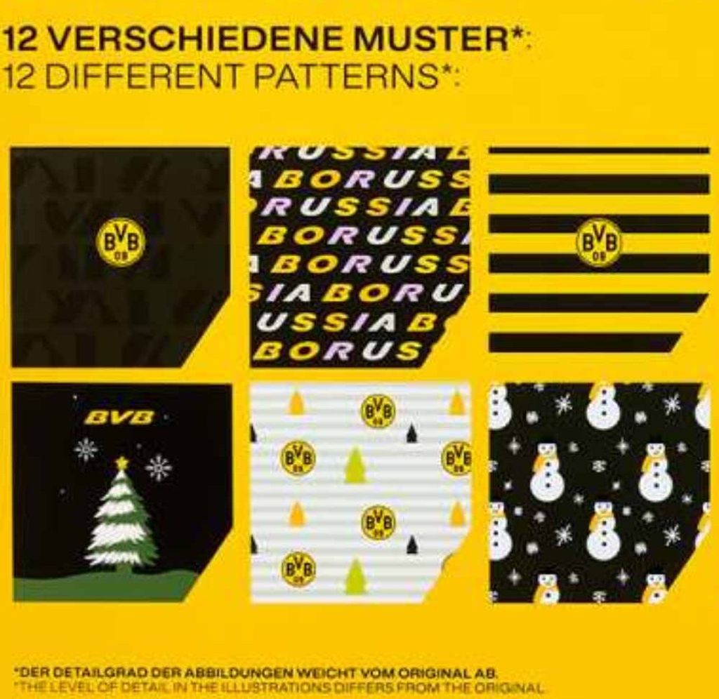 Borussia Dortmund BVB Socken-Adventskalender | Kaufland.de