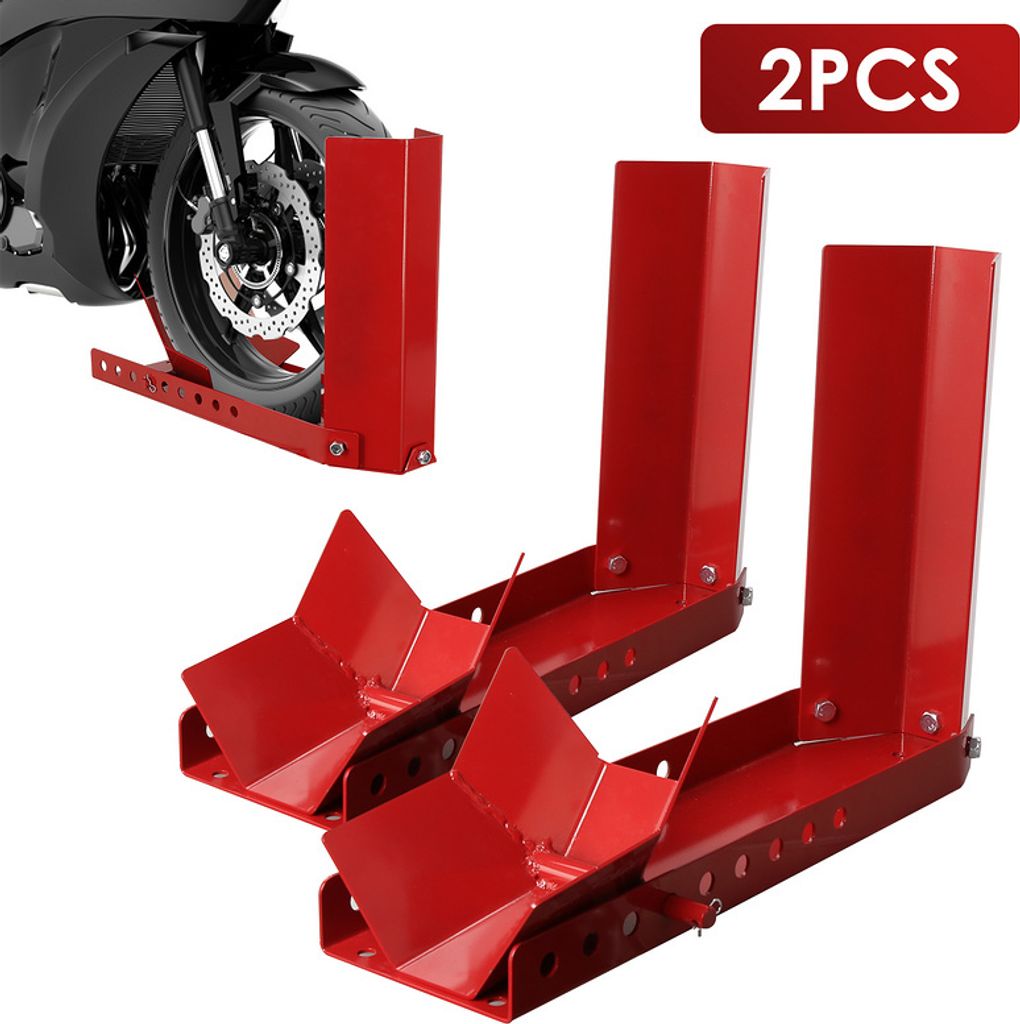 Support moto Jiubiaz 2x rail d'aide au chargement bascule
