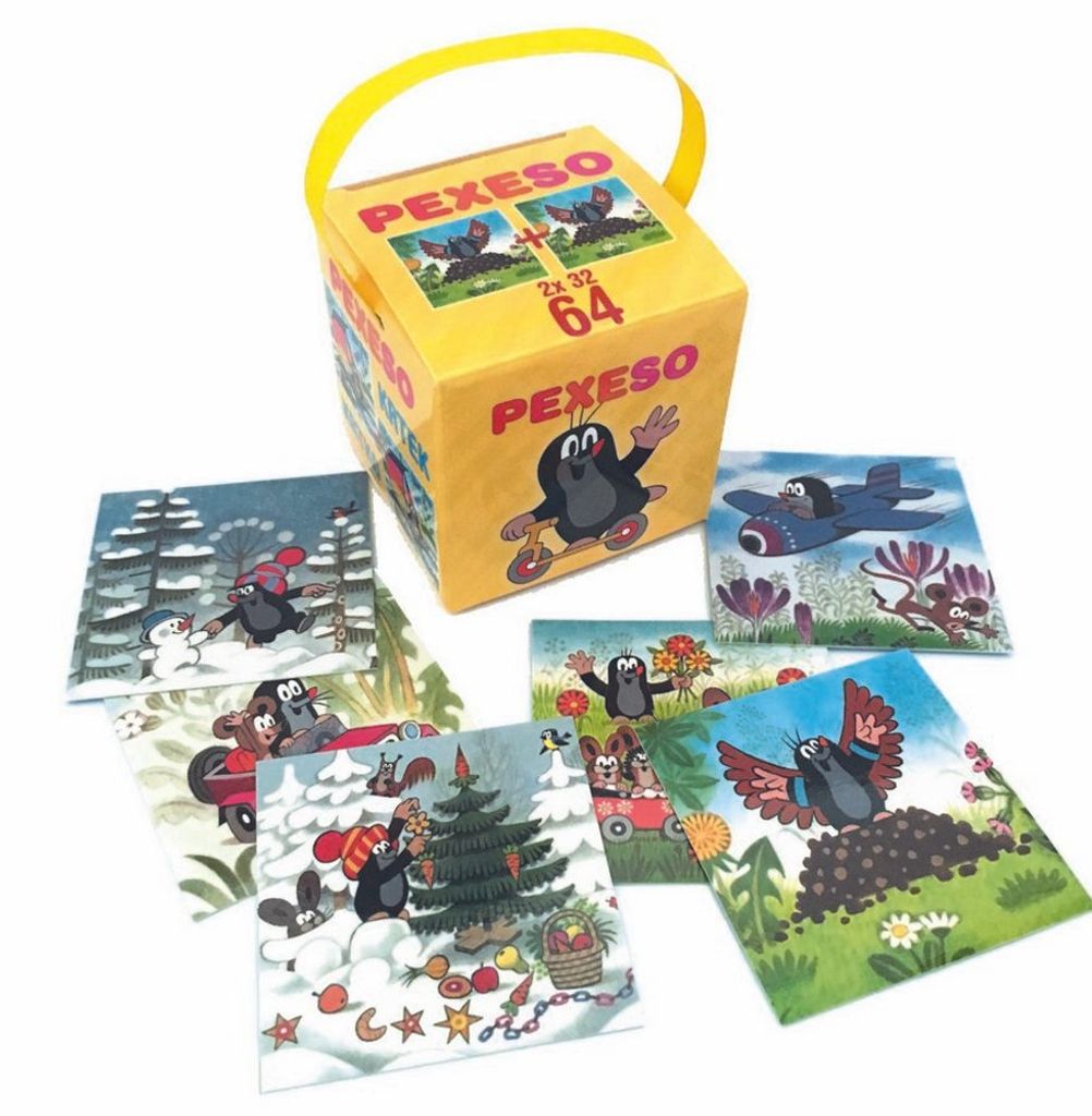 RAPPA Pexeso Mole v papierovej škatuli