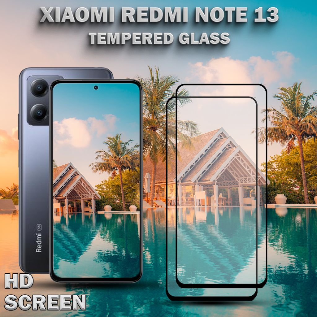 2-Pack Xiaomi Redmi Note 13 - Gehärtetes Glas | Kaufland.de
