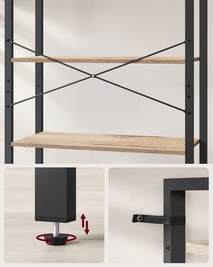 VASAGLE 6úrovňový regál, stojící police s | Kaufland.cz