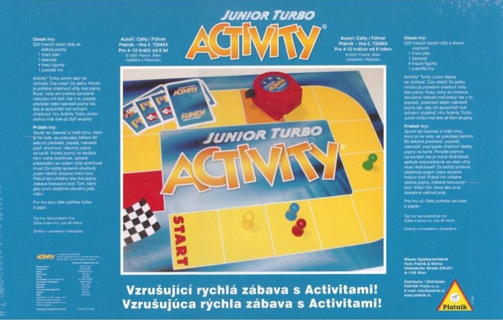 Brettspiel Activity Junior Turbo, PIATNIK | Kaufland.de