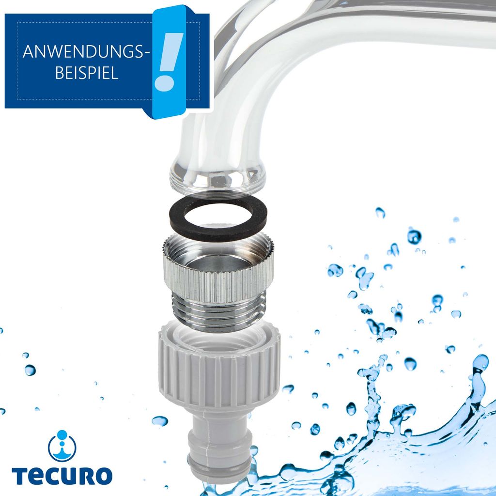 tecuro Aufnahme Adapter Übergangsstück M22 x | Kaufland.de