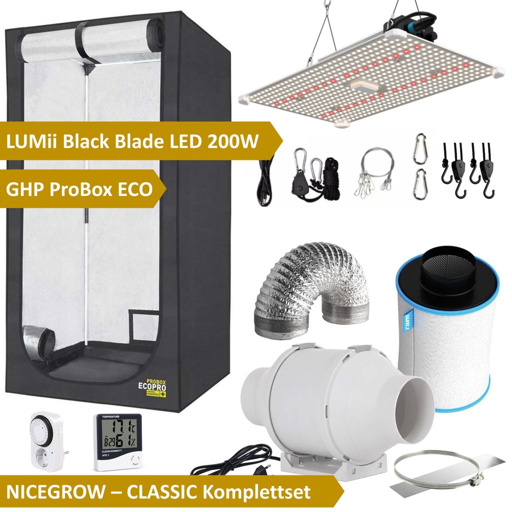 GHP ProBox 80x80 mit 200W LUMii Black Blade | Kaufland.de