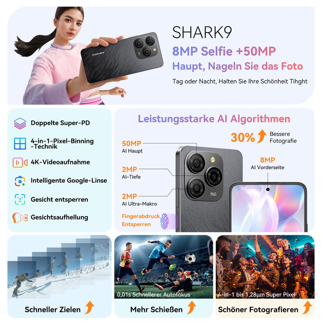 Blackview Shark 9 Handy 5G | Kaufland.de