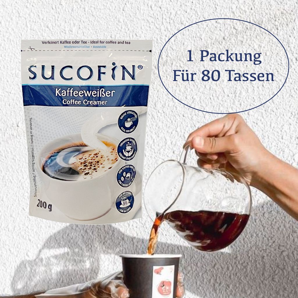 SUCOFIN Kaffeeweißer Pulver 10 x 200g leicht | Kaufland.de