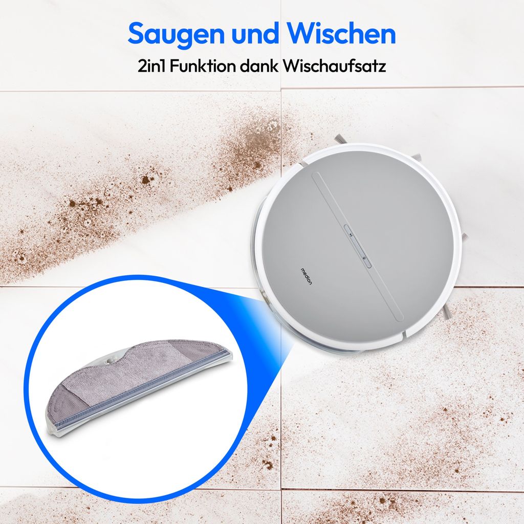 MEDION Saugroboter mit Wischfunktion und | Kaufland.de