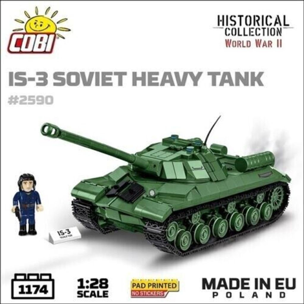 Cobi 2590 IS-3 Soviet Heavy Tank | Kaufland.de