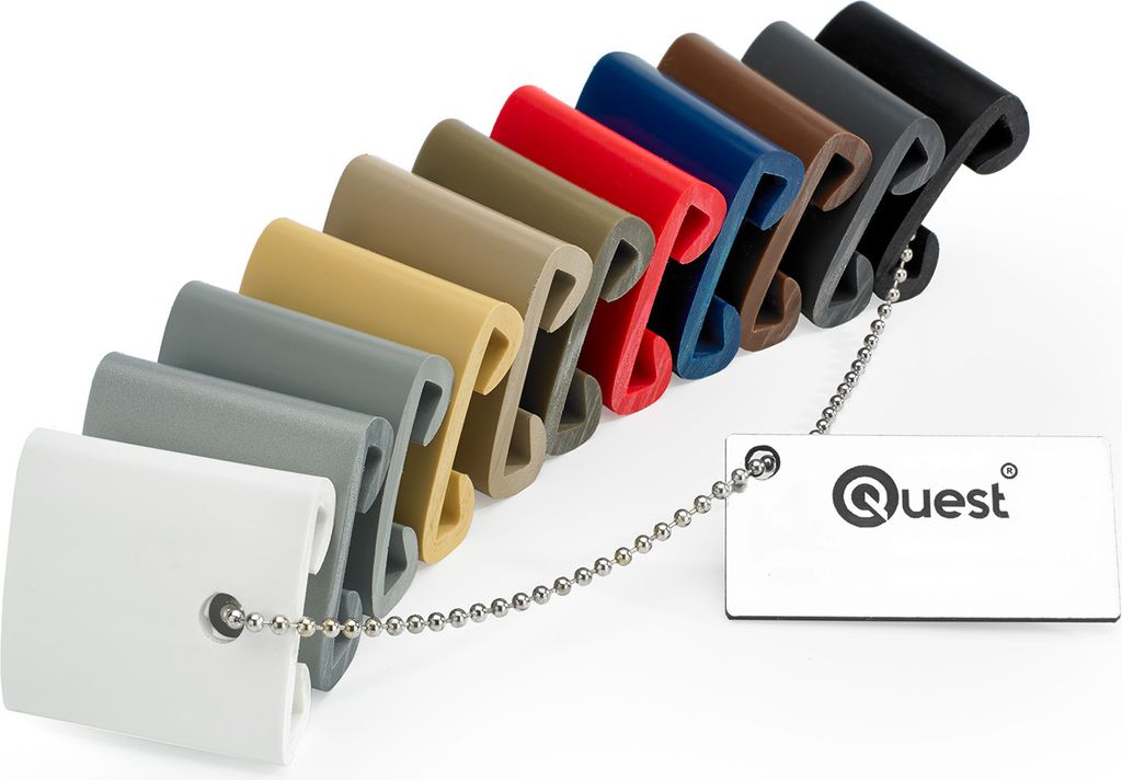 QUEST Schodišťové madlo PVC 40x8 mm, 1m, | Kaufland.cz