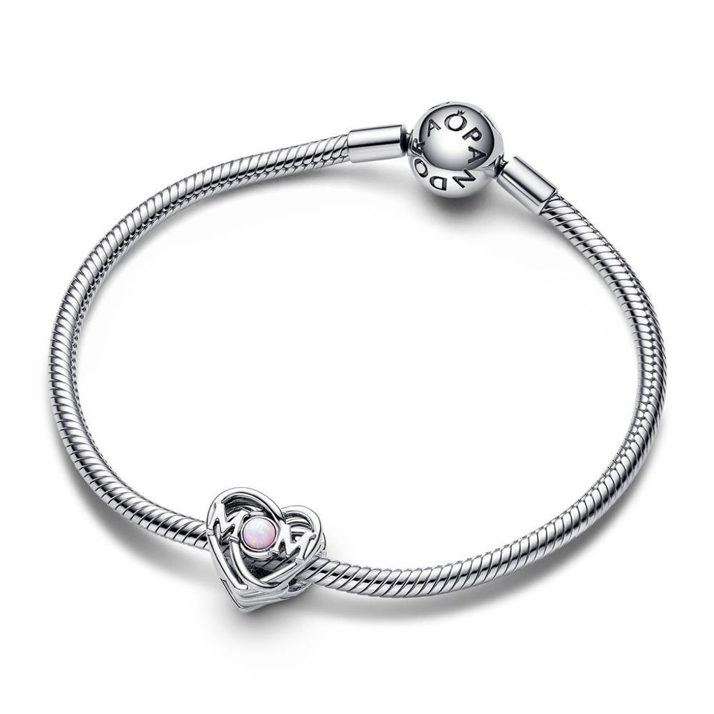 Pandora Charm Damen Mama & Herz Opal Rosa | Kaufland.de