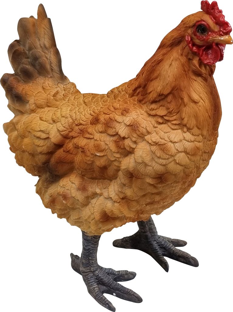 Dekofigur Henne Huhn Rosi lebensechte | Kaufland.de