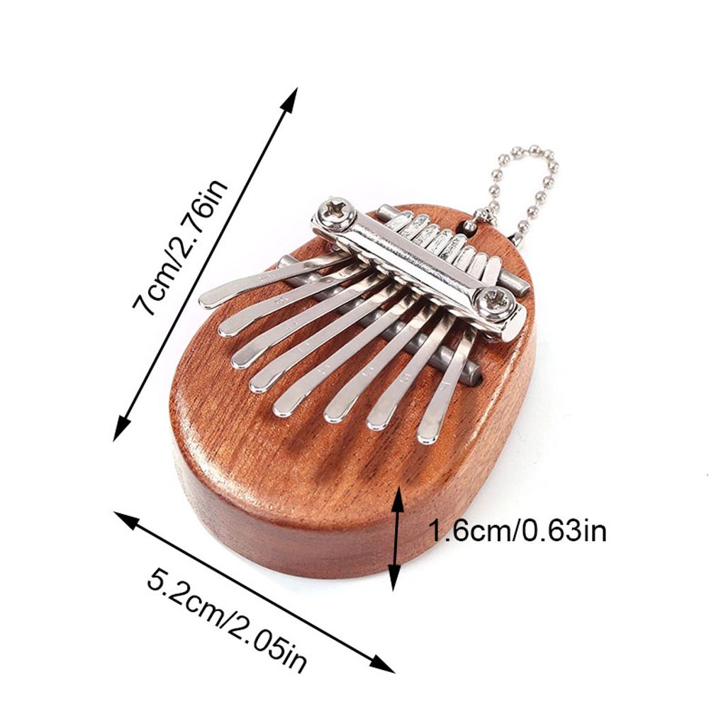 8 Keys Thumb Piano Mini Kalimba Tolles | Kaufland.de