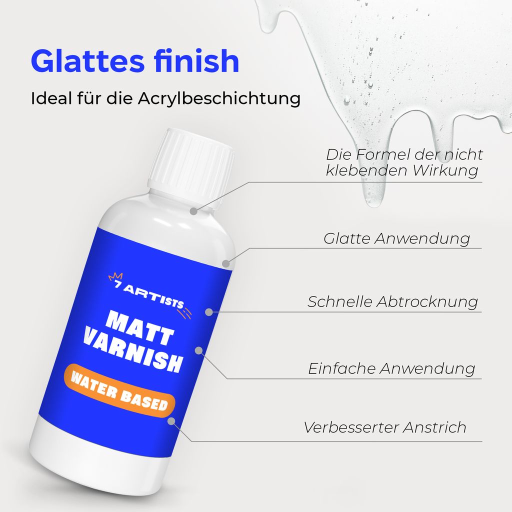 Acryllack Farblos 250 ml Matt | Glanzlack | | Kaufland.de