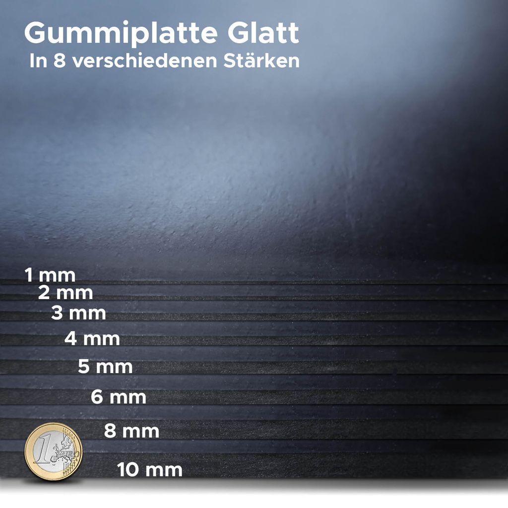 Gummiplatten NR/SBR - Gummimatten in 8 | Kaufland.de