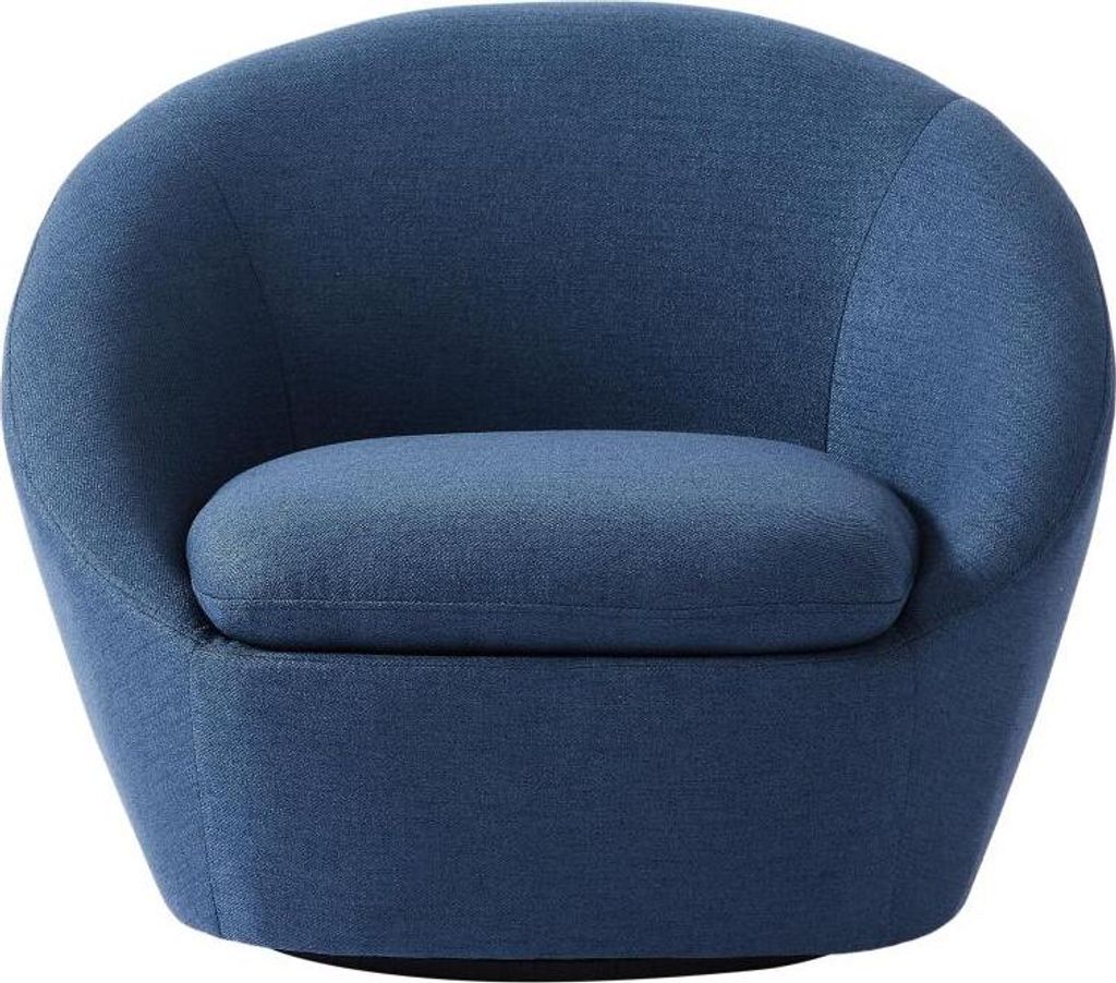 Drehsessel - Stoff - Blau - LACARA II | Kaufland.de