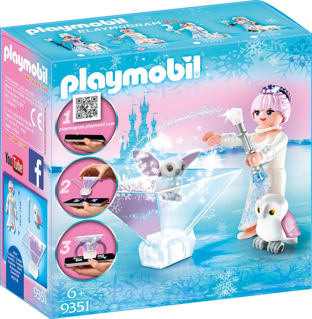 Princess 9351, 6 rok/roky, Vícebarevný, Plast Playmobil