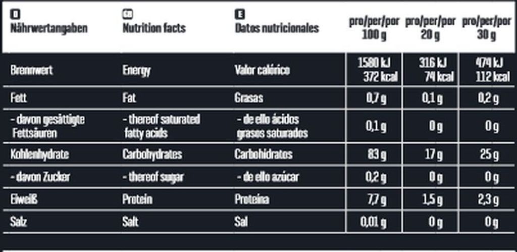 Body Attack Instant Rice Pudding- 3kg | Kaufland.de