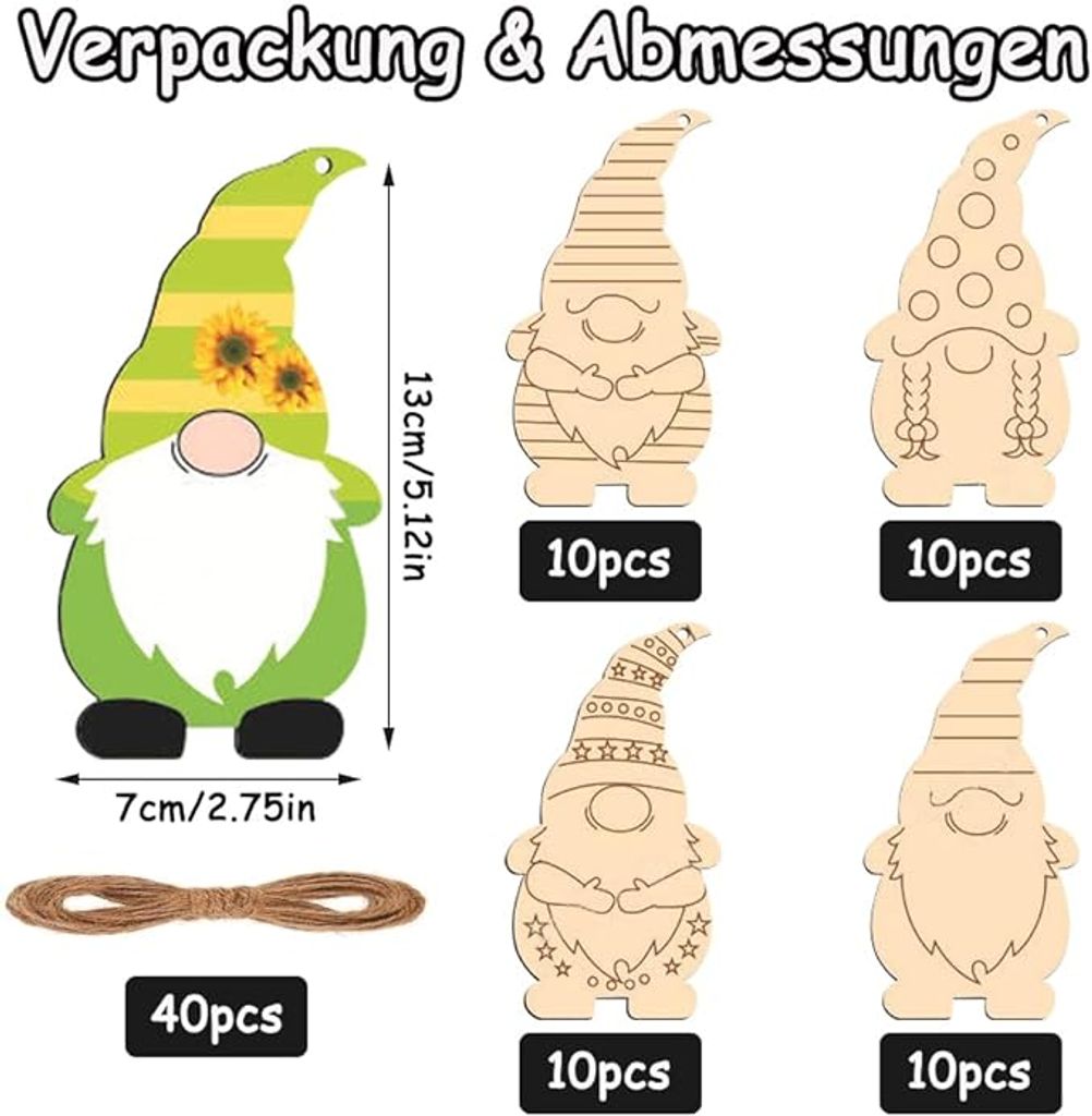 FNCF 40 Stück DIY Weihnachtsdekoration | Kaufland.de