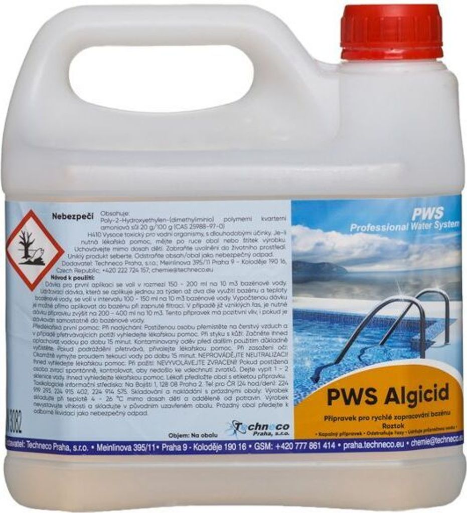 Algicid 3l na řasy v bazénu | Kaufland.cz