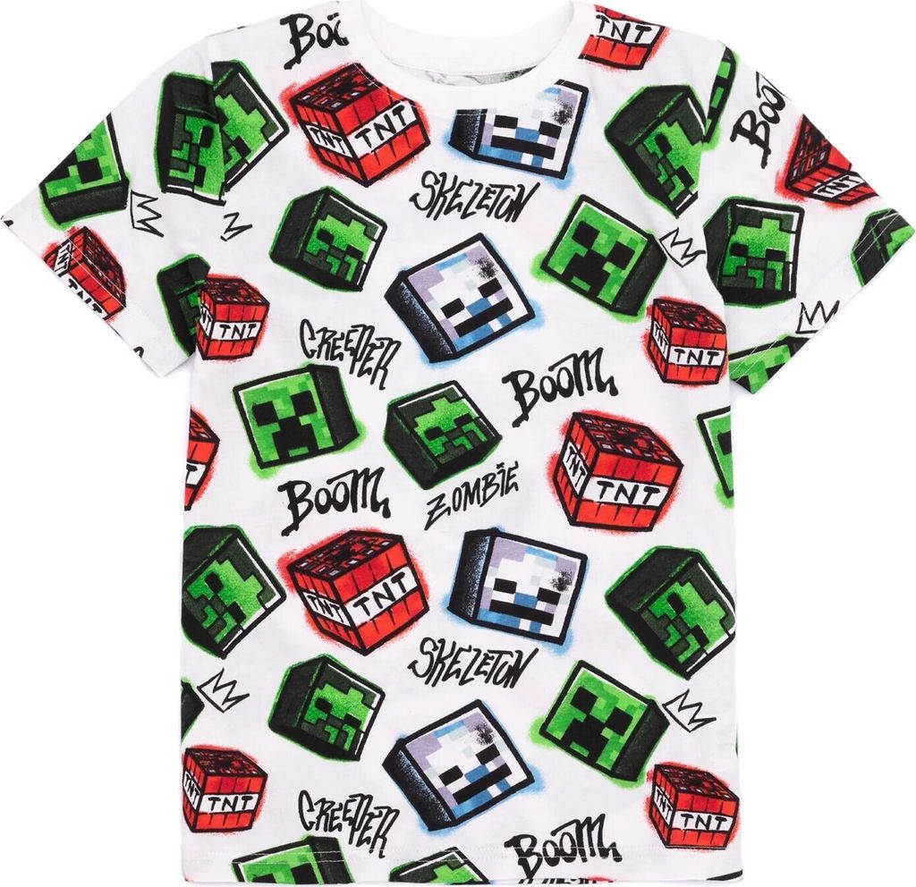 Minecraft - Tričko pre deti (2-pack) NS7157 | Kaufland.sk