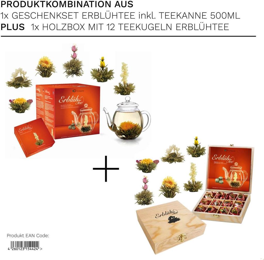 Creano Teeblumen Mix - Geschenkset ErblühTee | Kaufland.de
